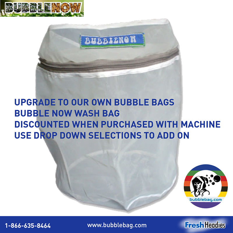 5 Gallon Extraction Washing Machine w/ Wash Bag [Bubble Magic brand]